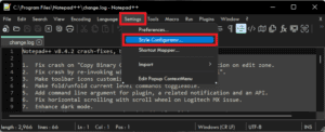 2 Ways to Enable Dark Mode in Notepad++ - MEFMobile