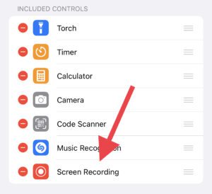 How to add Screen Recording to Control Center on iPhone, iPad - MEFMobile