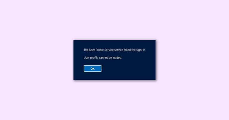 10 Ways to Fix "User Profile Service Failed the Sign-in" in Windows 11 - MEFMobile