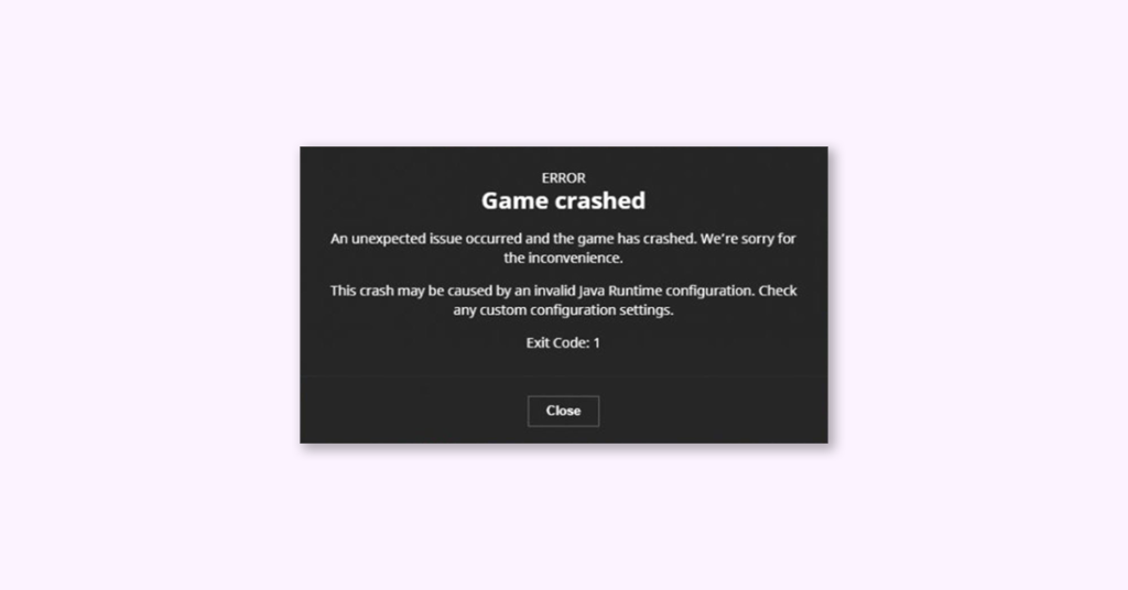 Fix Exit Code: 1 & Exit Code: -1 in Minecraft (Game crashed) - MEFMobile