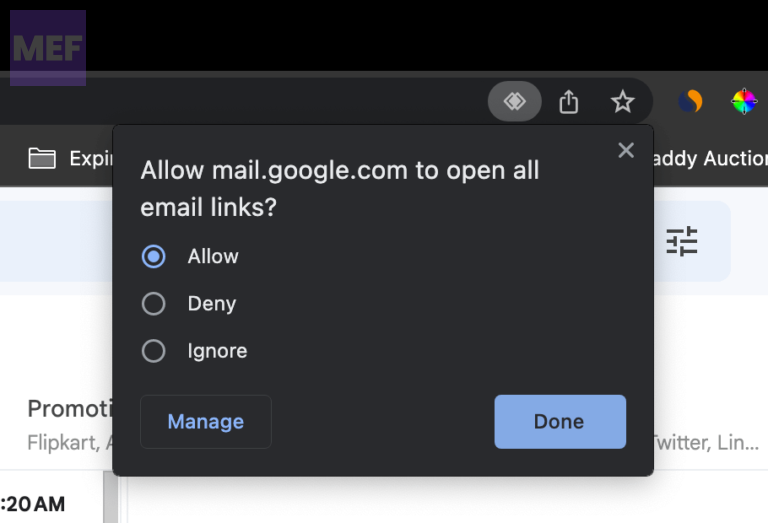 How to Fix Mailto Link Not Working or Opening in Chrome, Firefox, etc. - MEFMobile