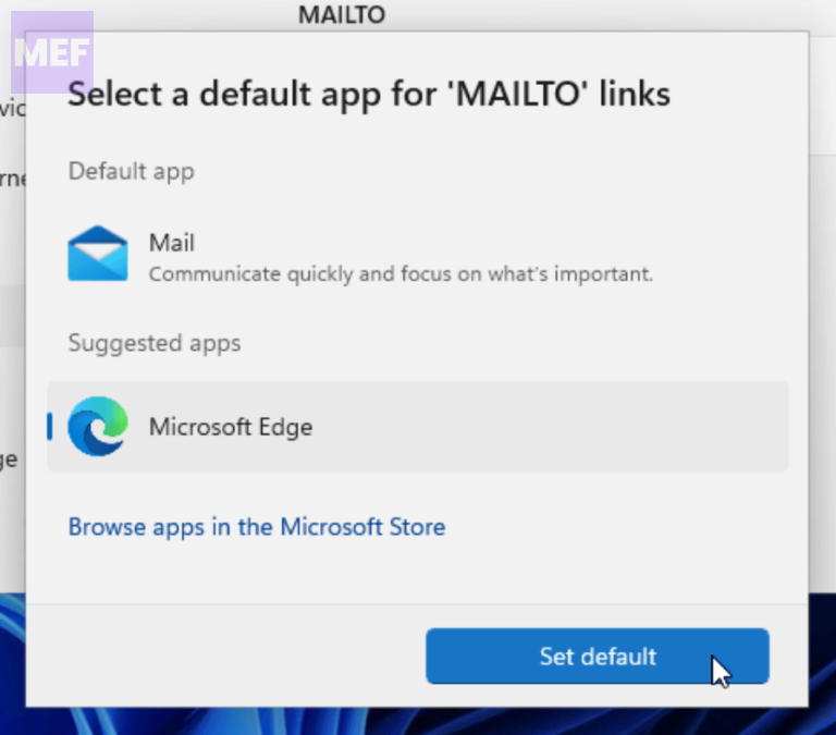 How to Fix Mailto Link Not Working or Opening in Chrome, Firefox, etc. - MEFMobile